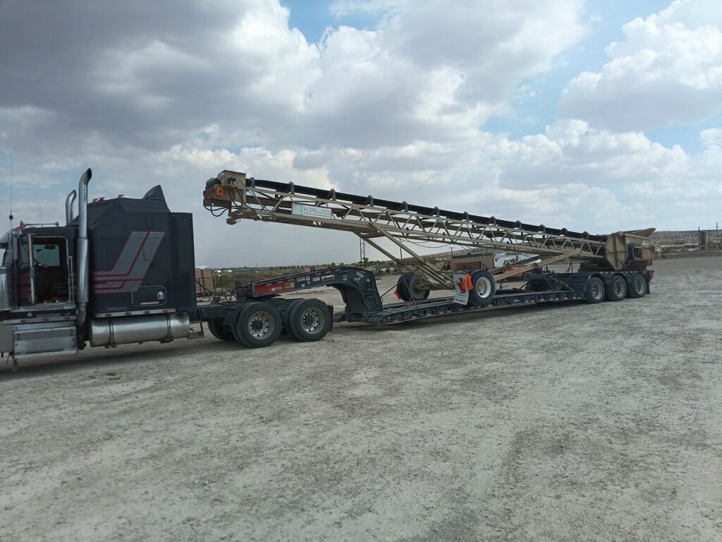 KPI-JCI 30" x 60' Radial Stacker